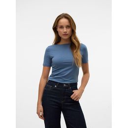 V&eacute;ro Moda Vero Moda Shirt "Panda" in Blaugrau - 50% | Gr&ouml;&szlig;e XS | Damen-tops