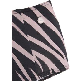 Lascana Damen Highwaist-Bikini-Hose, Schwarz, Gr. 44, Bikinihosen, Material: Polyamid