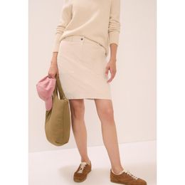 Cecil Damen Cordrock in Kniel&auml;nge beige 31