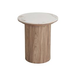ebuy24 Couchtisch Isa Wei&szlig; 45 x 45 cm | Gr.: onesize