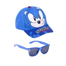 Sonic 2 tlg. Set: Kappe mit Sonnenbrille in Blau | Gr.: onesize