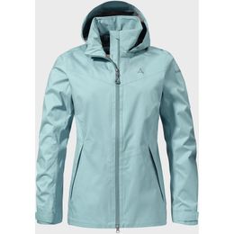 Sch&ouml;ffel Sch&ouml;ffel Damen Outdoorjacke &raquo;2.5L Jacket Aiplspitz L&laquo; mit Kapuze blau 38