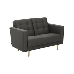 58 aufm Kessel SOFA 2-Sitzer Kazia Flachgewebe anthrazit | Gr.: onesize