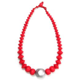 Collezione Alessandro Kurze Kette " Kara " in rot | Gr.: onesize