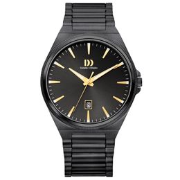 Danish Design Herren-Armbanduhr Quarz DKx Pro Grau/Goldfarben | Gr.: onesize