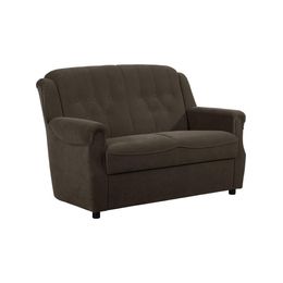 58 aufm Kessel SOFA 2-Sitzer Kaylyn Flockstoff braun | Gr.: onesize