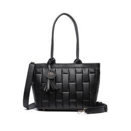 Collezione Alessandro Schultertasche " Luvre " in schwarz | Gr.: onesize