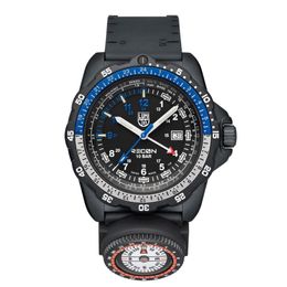 Luminox Herrenuhr Quarz Recon GMT Schwarz/Blau | Gr.: onesize