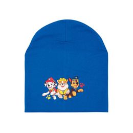 PAW PATROL Beanie mit Chase, Rubble und Marshall in blau | Gr.: onesize
