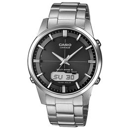 Casio Lineage Tough Solar Funkuhr Anthrazit / Silber | Gr.: onesize