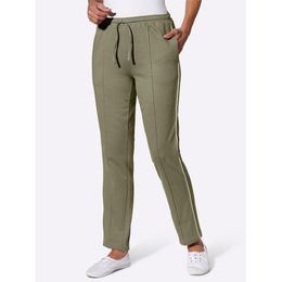 Sieh an! Jersey-Hose in khaki | Gr.: 54