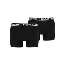Head Herren Boxershorts &raquo;Head BASIC BOXER 2P&laquo; 2er Pack, mit elastischem Logobund schwarz XL