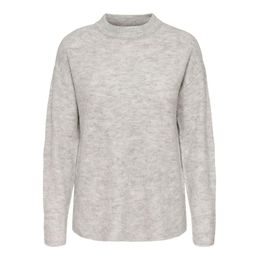 Only Strickpullover in Light Grey Melange | Gr.: XS