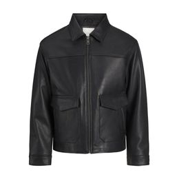 Jack & Jones Jack & Jones Lederjacke in Black | Gr.: XXL