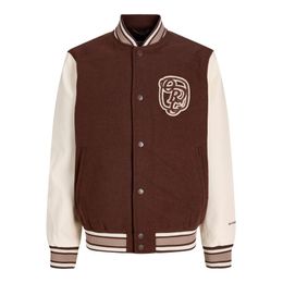 Jack & Jones JACK & JONES Junior Blousonjacke in Deep Mahogany | Gr.: 164