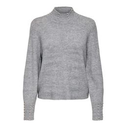 Jacqueline de Yong JDY Strickpullover in Light Grey Melange | Gr.: M