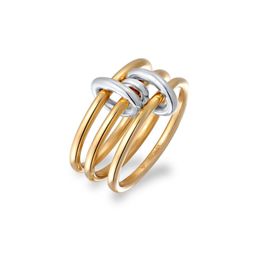 Elli Ring 925 Sterling Silber in Bunt | Gr.: 54