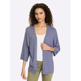 Heine Strickjacke in taubenblau | Gr.: 36