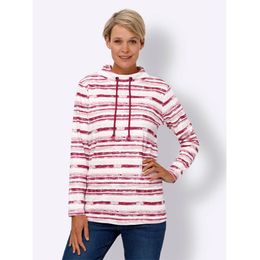 Sieh an! Langarm-Shirt in hortensie-ecru-bedruckt | Gr.: 38