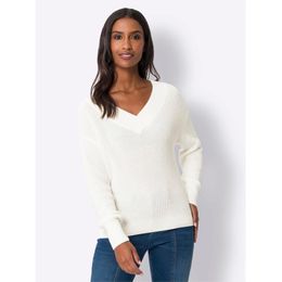 Heine Pullover in ecru | Gr.: 44