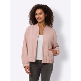 Heine Blouson in champagner-rosenquarz-meliert | Gr.: 42