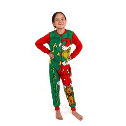 The Grinch Jumpsuit Overall langarm in Mehrfarbig | Gr.: 122/128