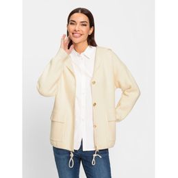 Heine Strickjacke in champagner | Gr.: 50