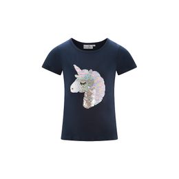 happy girls M&auml;dchen happy girls T-Shirt mit Wechsel-Pailletten 152