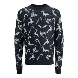 Jack & Jones Jack & Jones Junior Herren Weihnachtspullover &raquo;JJXMAS ANDREW KNIT CREW NECK JNR&laquo; 152