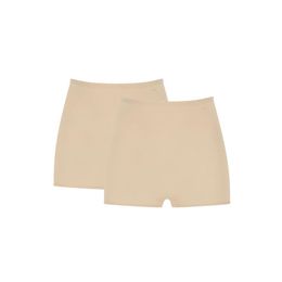 Mey Damen Pagenslip &raquo;Only Lycra&laquo; 2er Pack, mit weichen Beinabschl&uuml;ssen beige 38/40