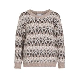 Vila Strickpullover in Natural Melange | Gr.: L