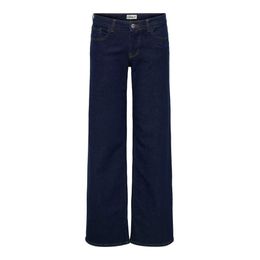 Only Jeans mit weitem Bein in Dark Blue Denim | Gr.: L