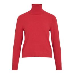Vila Strickpullover in Mars Red | Gr.: S