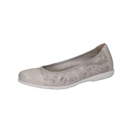 Caprice Ballerina in OFFWHITE/SILV. | Gr.: 37