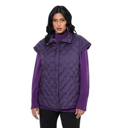 Ulla Popken Weste in dunkle aubergine | Gr.: 54-56