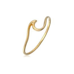 Elli Ring 585 Gelbgold Wellen in Gold | Gr.: 52