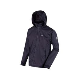 Regatta Regenjacke Wasserdicht packbar mit Kapuze in Dunkelgrau | Gr.: S
