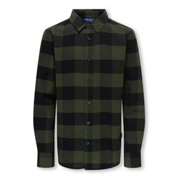 ONLY & SONS Junior Hemd in Forest Night 1 | Gr.: 140