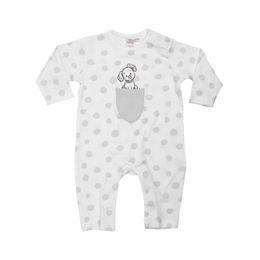 Disney 101 Dalmatiner Overall f&uuml;r Babys in wei&szlig; | Gr.: 62/68