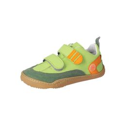 qnuffs Kindergarten Klett Halbschuh/Sneaker in gr&uuml;n | Gr.: 31