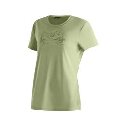 Maier Sports Damen T-Shirt &raquo;Wilma Print&laquo; Damen Funktionsshirt, Freizeitshirt mit Aufdruck, Regular Fit 46