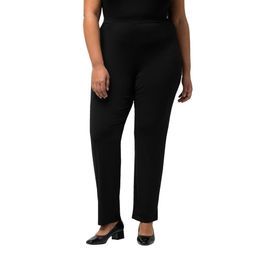 Ulla Popken Schlupfhose in schwarz | Gr.: 66-68