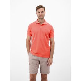 Lerros Herren Lerros Poloshirt &raquo;Poloshirt, unifarben aus gestreiftem Piqu&eacute;-Gewebe&laquo; M