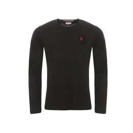 U.S. Polo Assn. Longsleeve in der Farbe Schwarz | Gr.: XXL