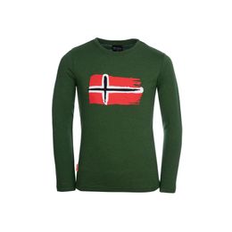 Trollkids Longsleeve Oslo in forest green | Gr.: 92