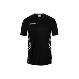 Uhlsport Trainings-T-Shirt Equipe 29 in schwarz/wei&szlig;/steingrau | Gr.: 116
