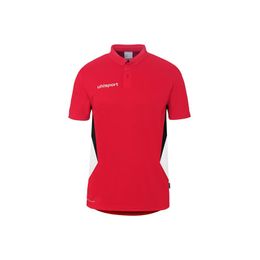Uhlsport POLO SHIRT Equipe 29 Kids in rot/wei&szlig;/schwarz | Gr.: 164