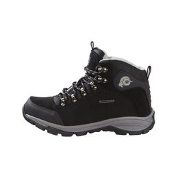 GUGGEN Mountain Wanderschuhe Uni in Grau-Schwarz | Gr.: 37