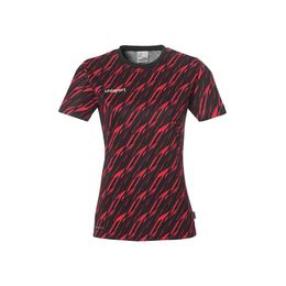 Uhlsport Trainings-T-Shirt Progressive 28 Women in schwarz/rot | Gr.: XL