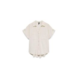 V&eacute;ro Moda Vero Moda Halbarmbluse in Silver Lining | Gr.: L